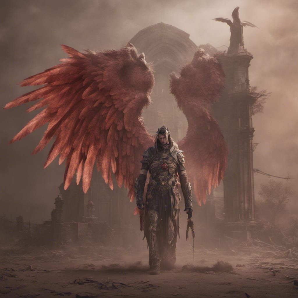 Angel of Rot - AI Generated Artwork - NightCafe Creator