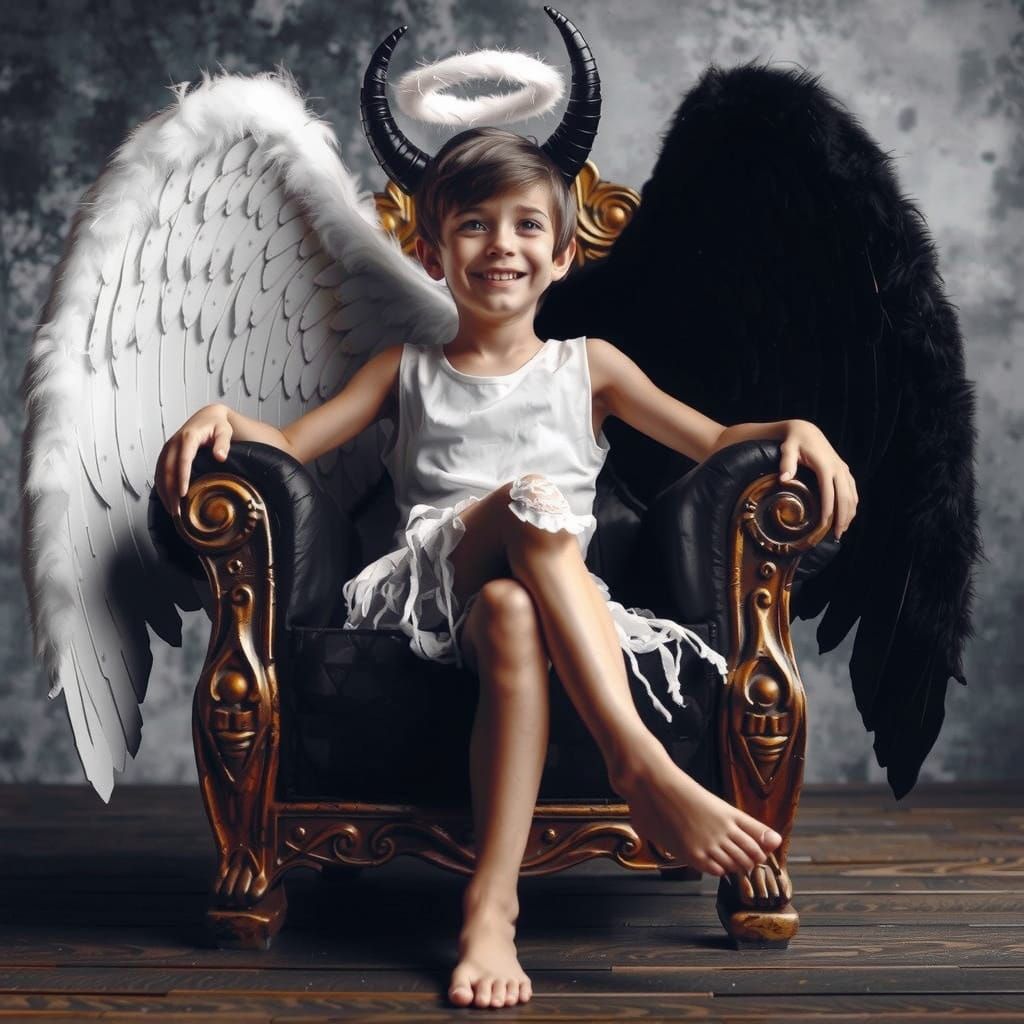 angel - Ethereal Angel in Surrealist Splendor