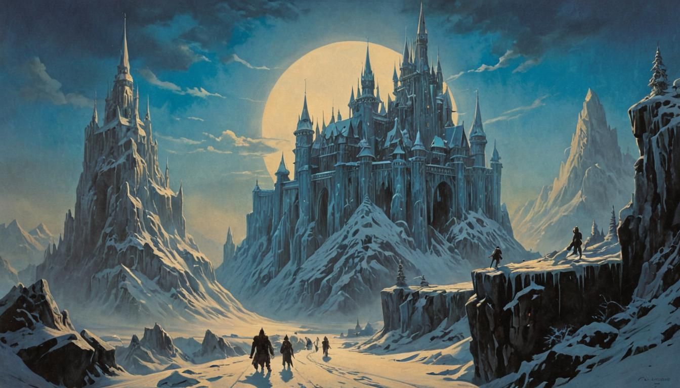 art by Bernie Wrightson, Boris Vallejo, Frank Frazetta, dark fantasy ...