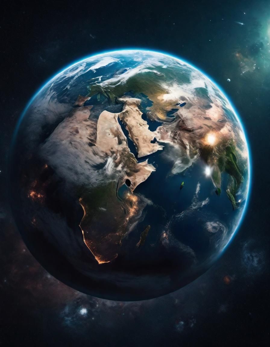 Earth - AI Generated Artwork - NightCafe Creator