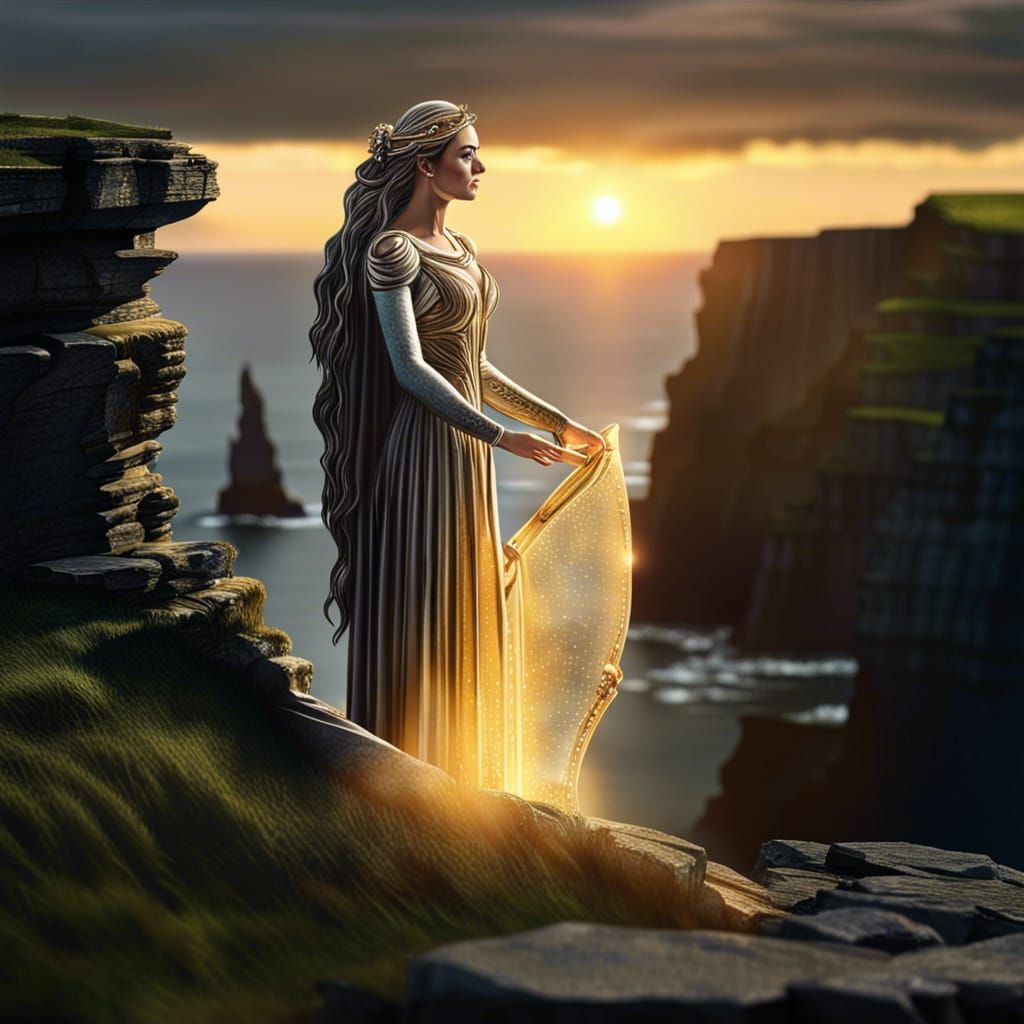 Ériu Goddess of Ireland - AI Generated Artwork - NightCafe Creator