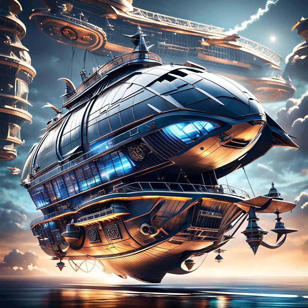 Airship Attempt - AI Generated Artwork - NightCafe Creator