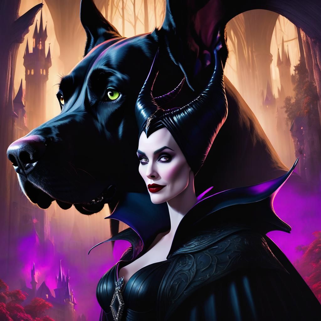 Disney Villain Dog Moms X - AI Generated Artwork - NightCafe Creator