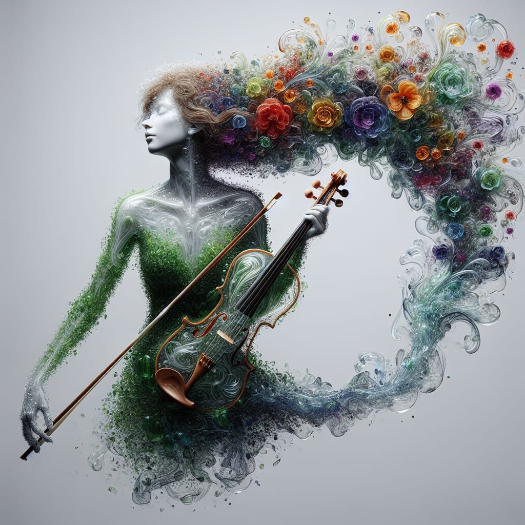 Violin v1 - AI Generated Artwork - NightCafe Creator