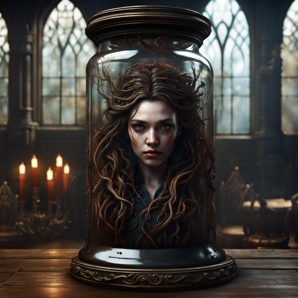 The Spirit Head - AI Generated Artwork - NightCafe Creator