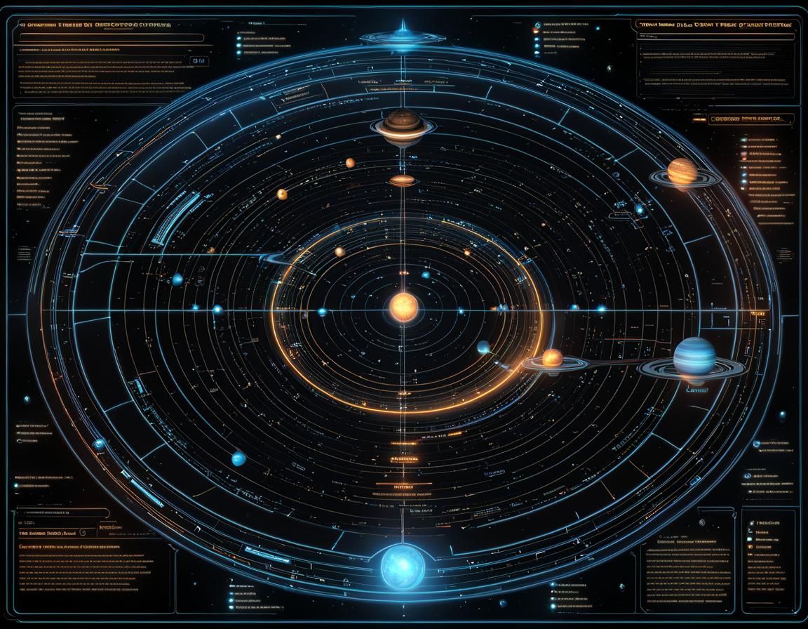 Interstellar Travel Map - AI Generated Artwork - NightCafe Creator