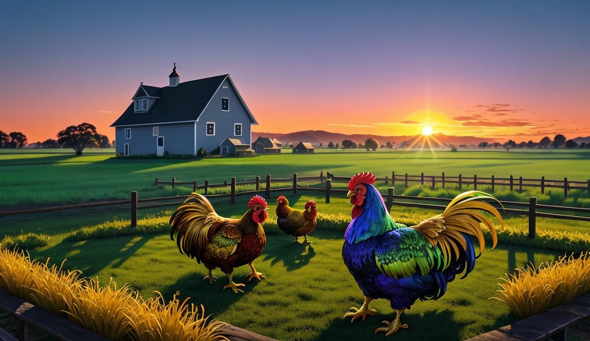 Eat dem double-headed, three-legged chickens; al'right now... - AI ...