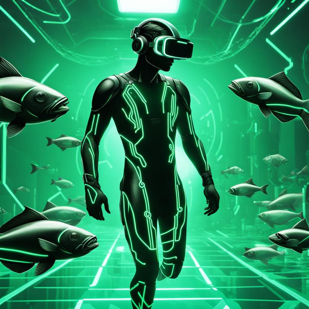 Tron - AI Generated Artwork - NightCafe Creator