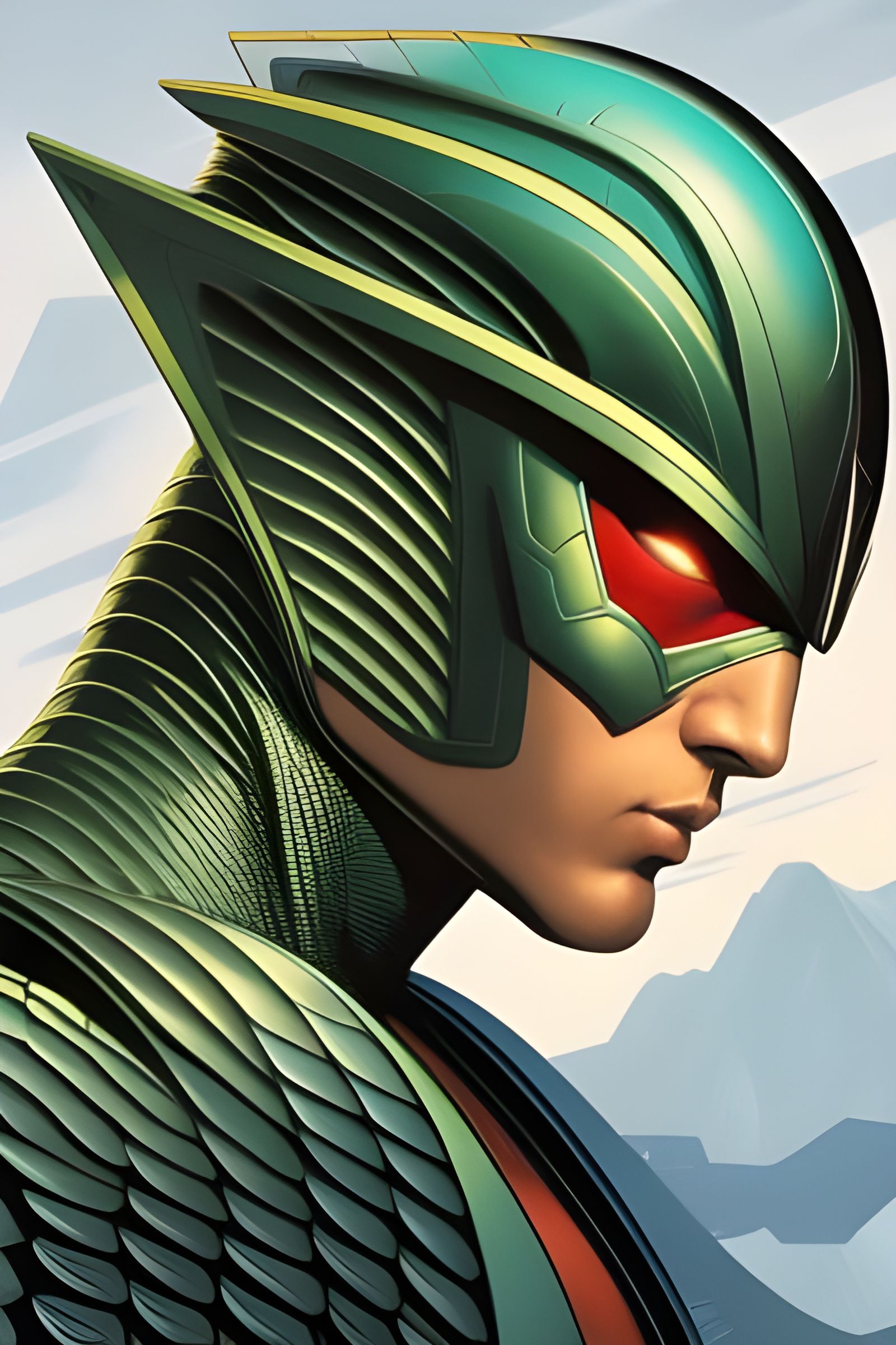 Lizard God - AI Generated Artwork - NightCafe Creator