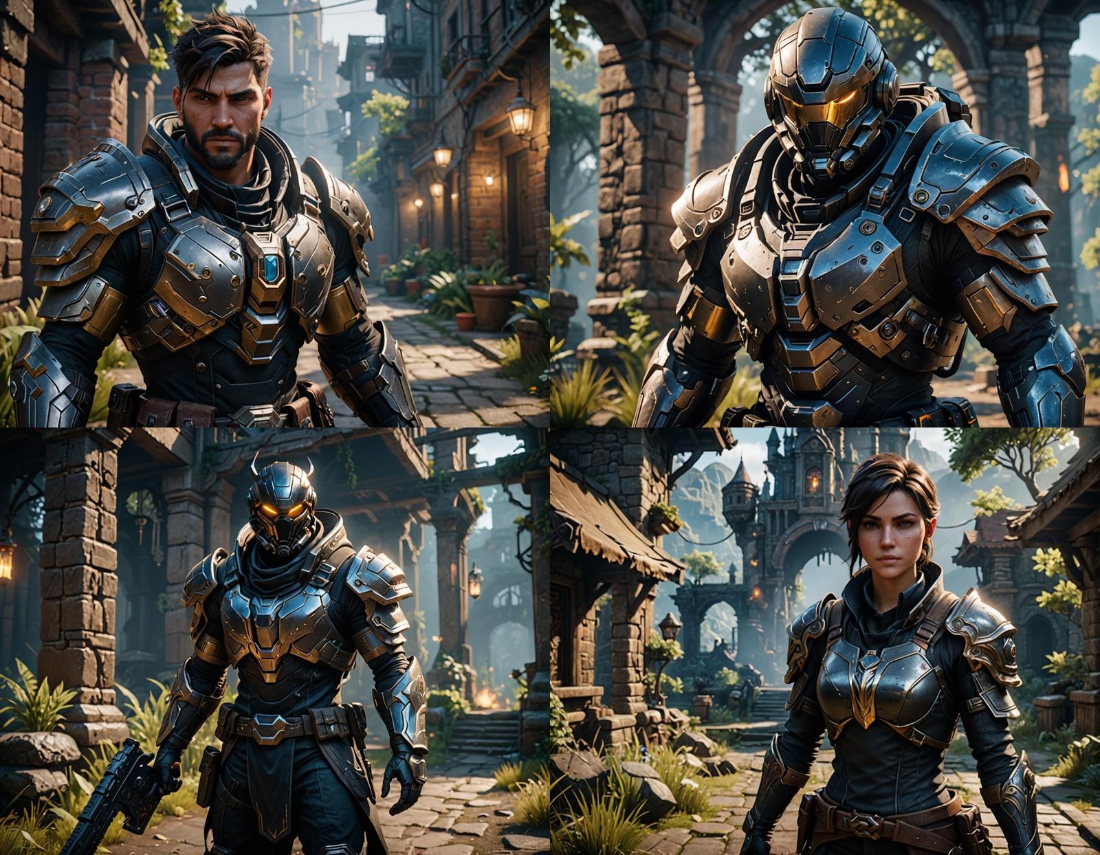 made up video game main character - AI Generated Artwork - NightCafe ...