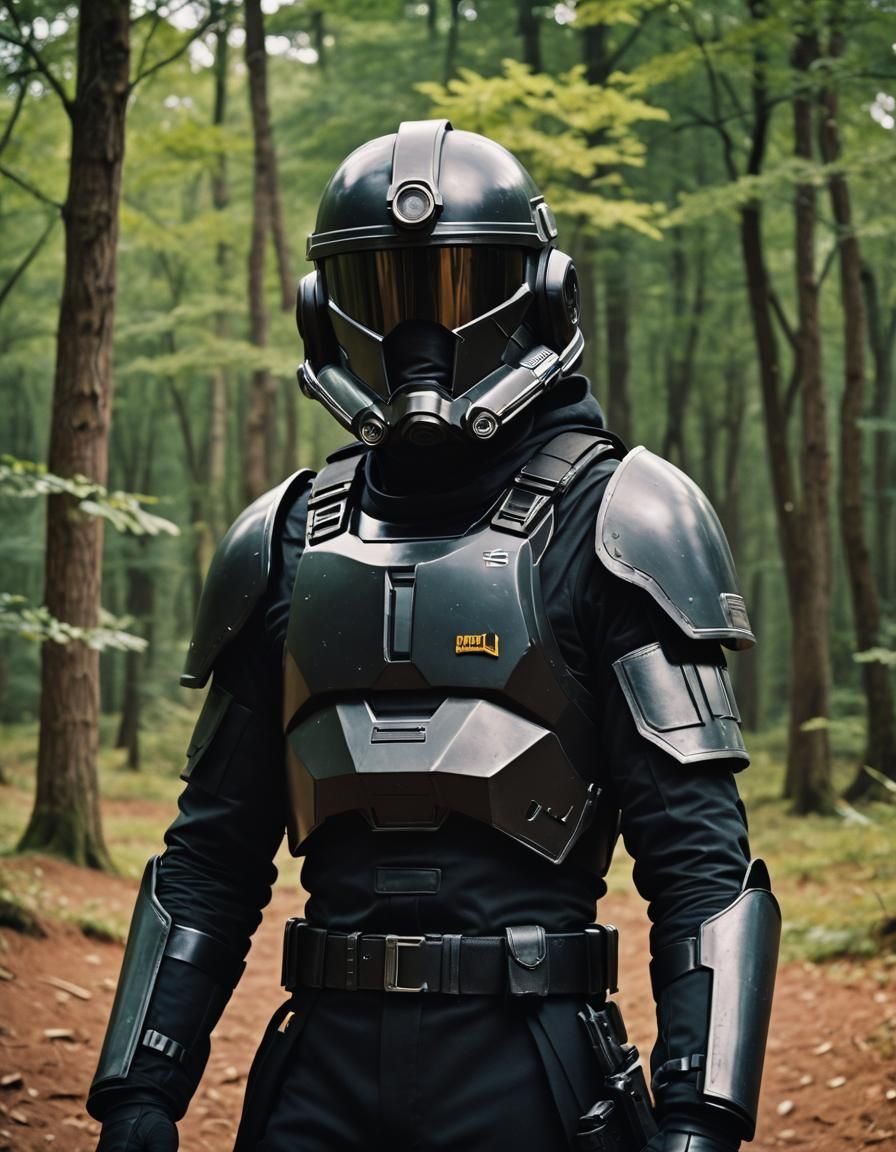 Terran-Federation trooper (from Blake's 7). - AI Generated Artwork - NightCafe Creator