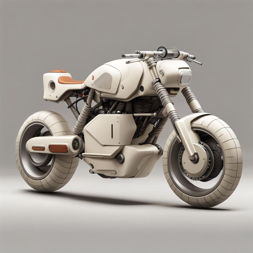 Dieter Rams neo-retro bike - AI Generated Artwork - NightCafe Creator