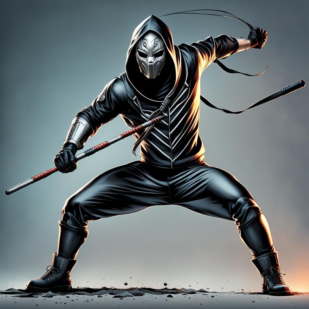 Rogue Ninja - AI Generated Artwork - NightCafe Creator