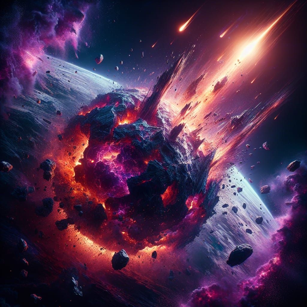 Meteor - AI Generated Artwork - NightCafe Creator