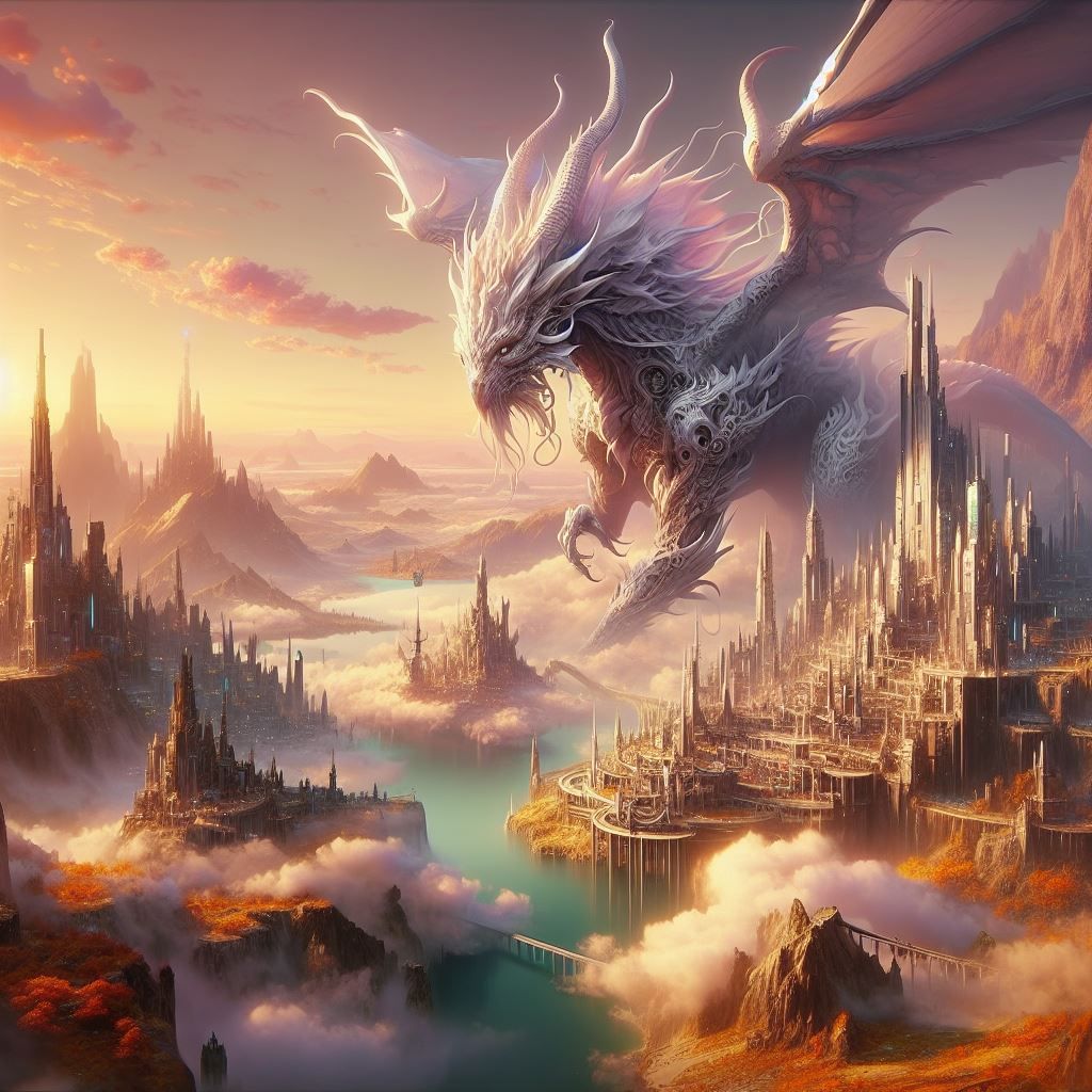 Fantasy World - AI Generated Artwork - NightCafe Creator