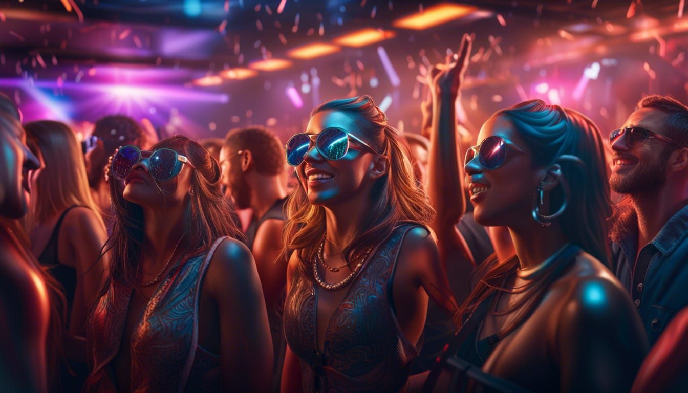 at the club - AI Generated Artwork - NightCafe Creator
