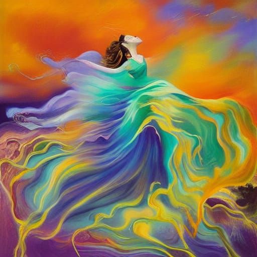 Bathing in colors - Bathing in colors