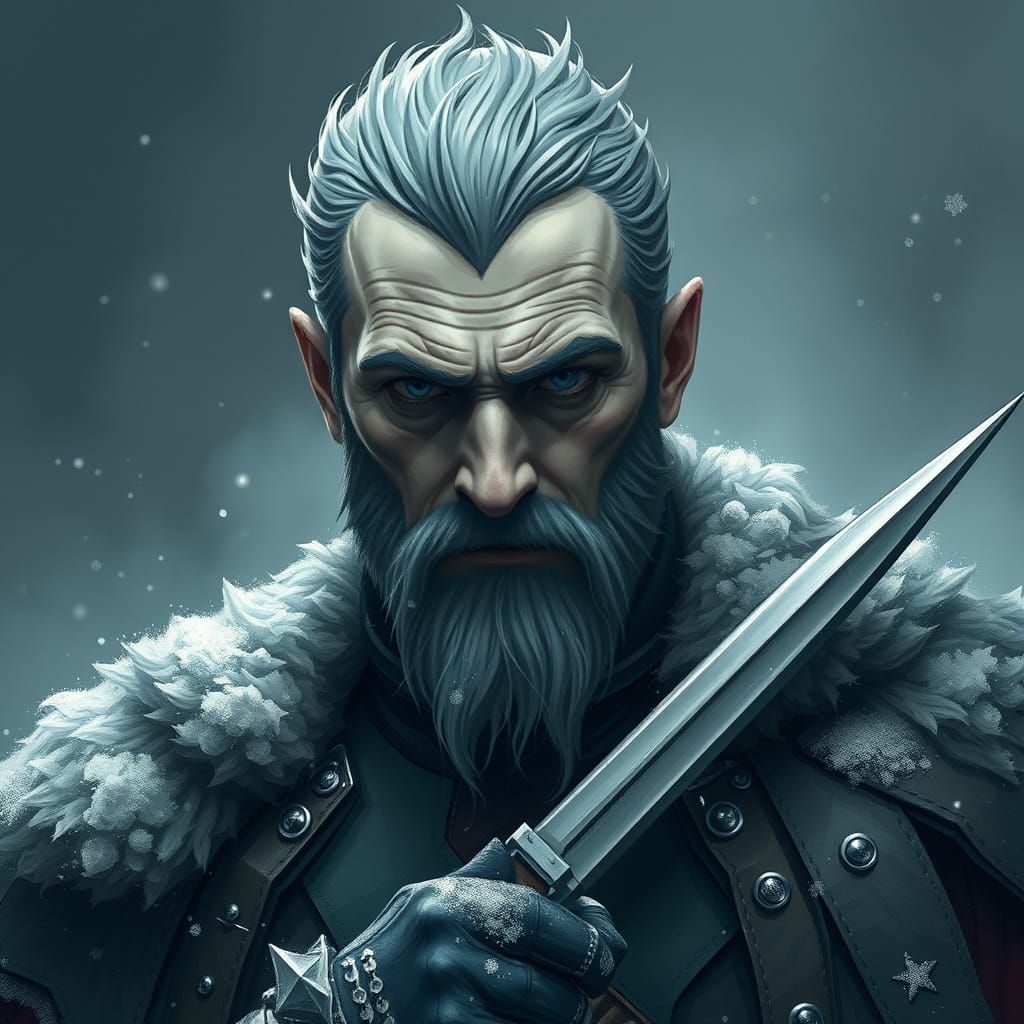 Master General in a Game of War - AI Art