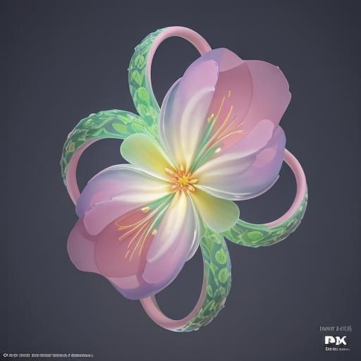 Infinity Flower! - AI Generated Artwork - NightCafe Creator