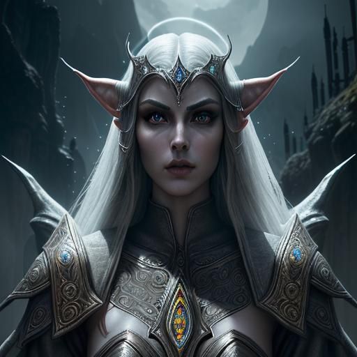 Altmer, elder scrolls high elf - AI Generated Artwork - NightCafe Creator