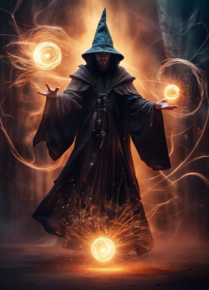 The Wizard - AI Generated Artwork - NightCafe Creator