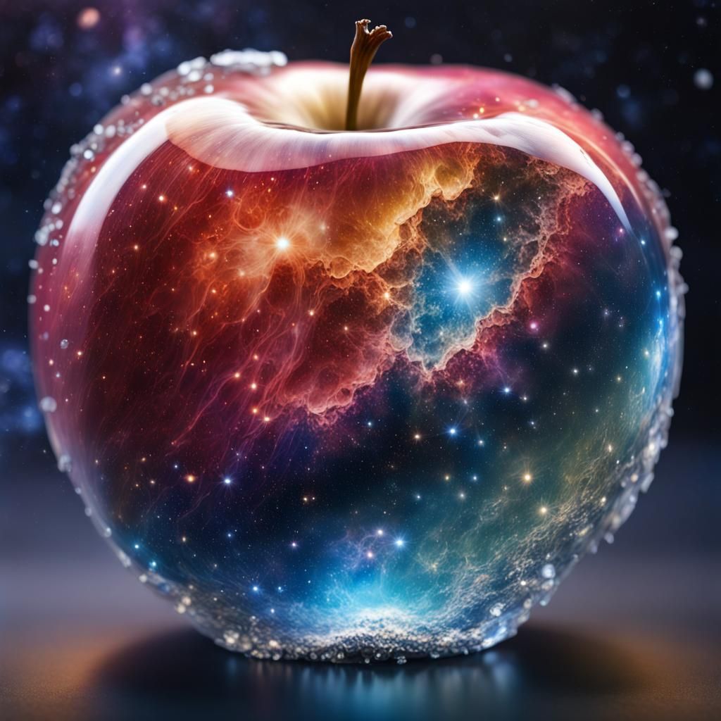 Apple universe - AI Generated Artwork - NightCafe Creator