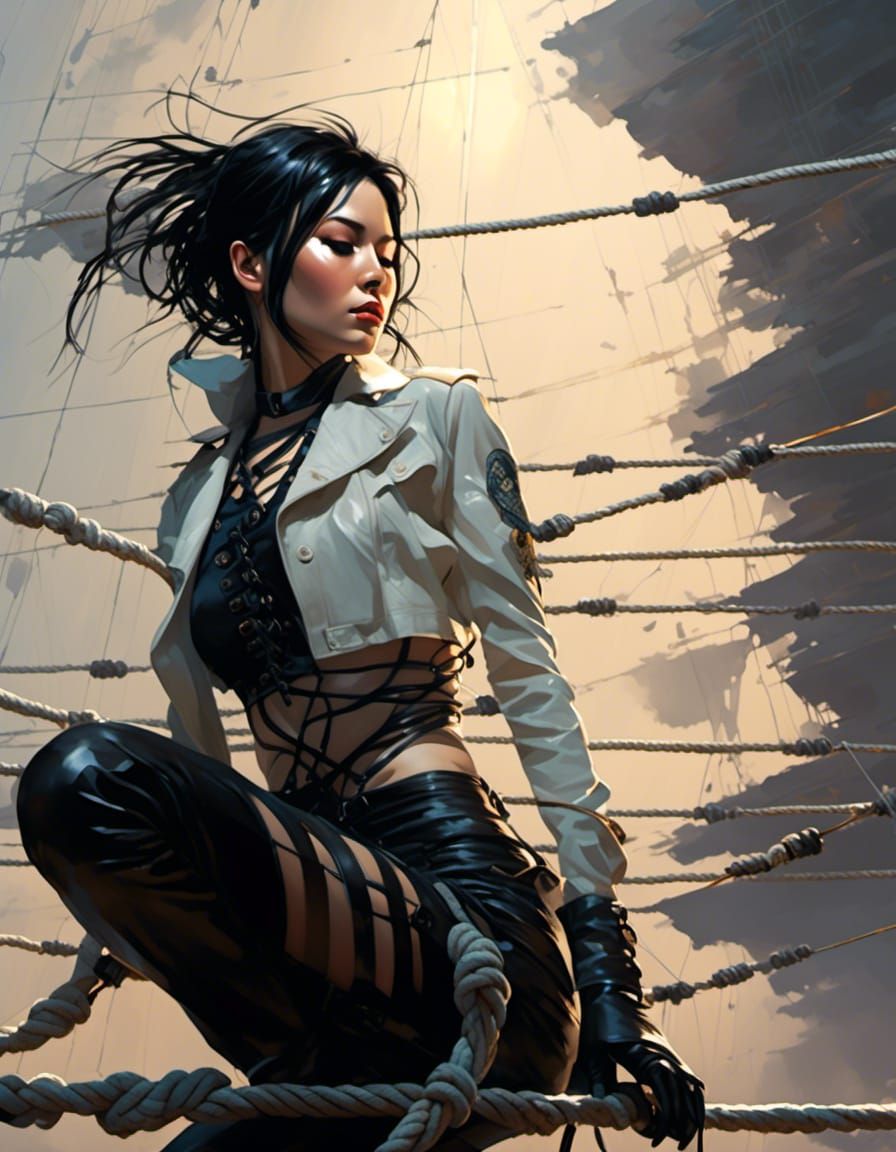 learning the ropes - AI Generated Artwork - NightCafe Creator