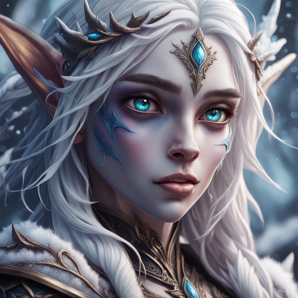 frost elves - AI Generated Artwork - NightCafe Creator