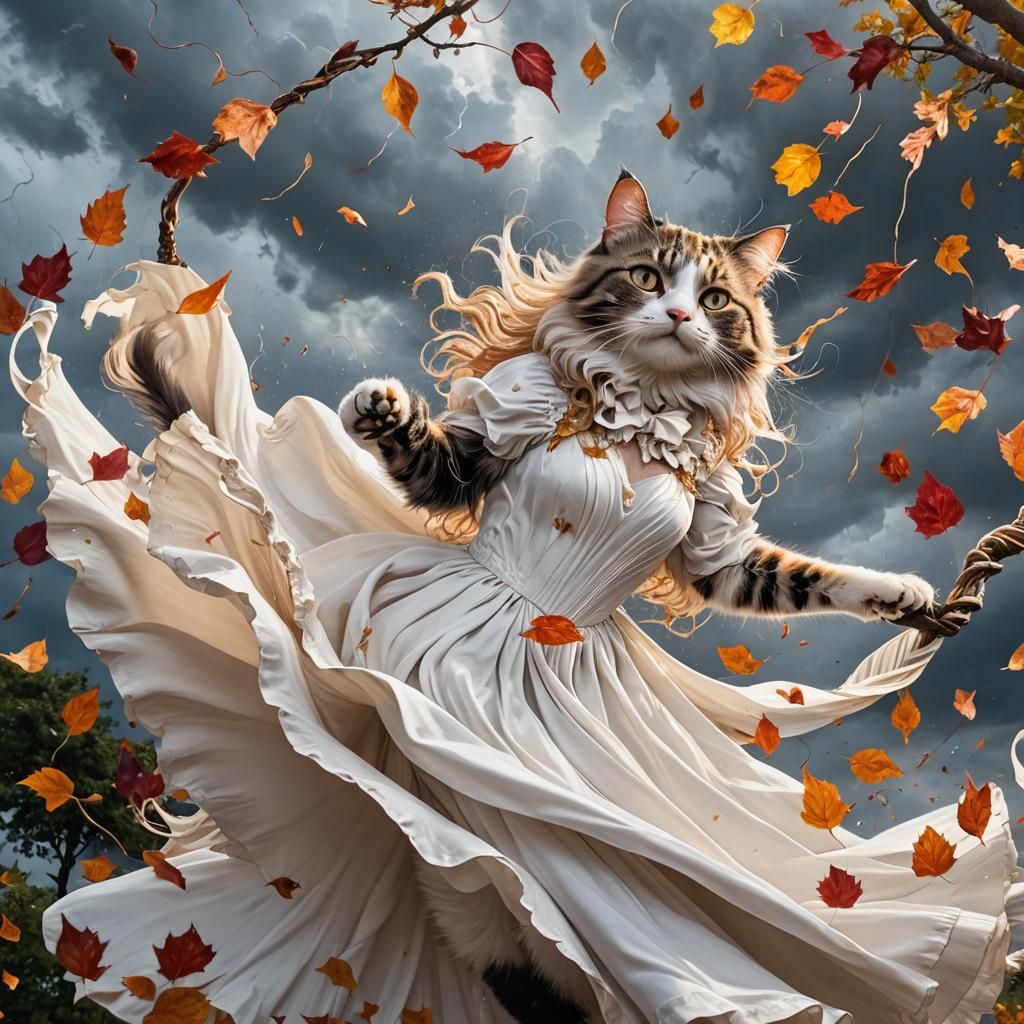 Princess in the wind - AI Generated Artwork - NightCafe Creator