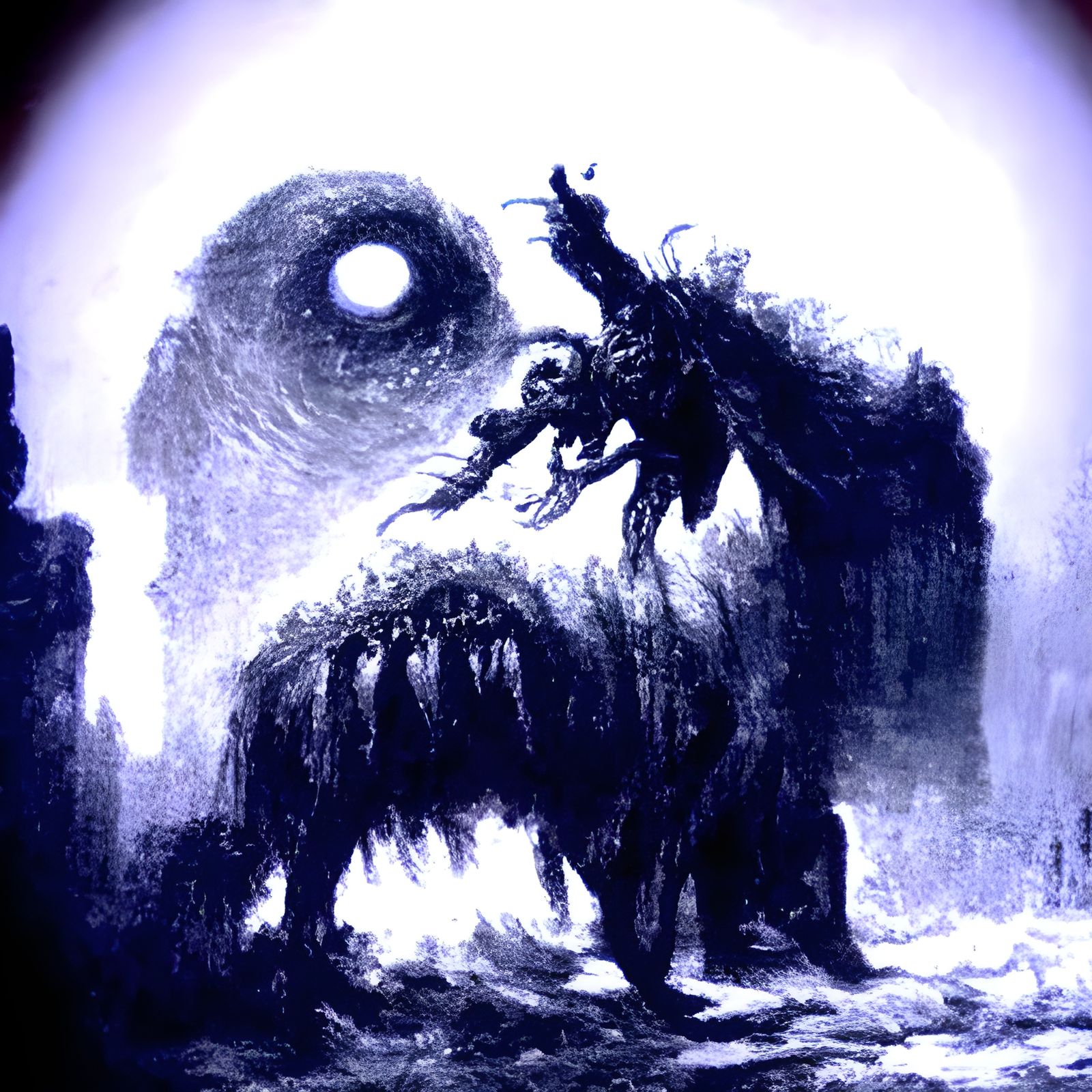Psycho monster - AI Generated Artwork - NightCafe Creator