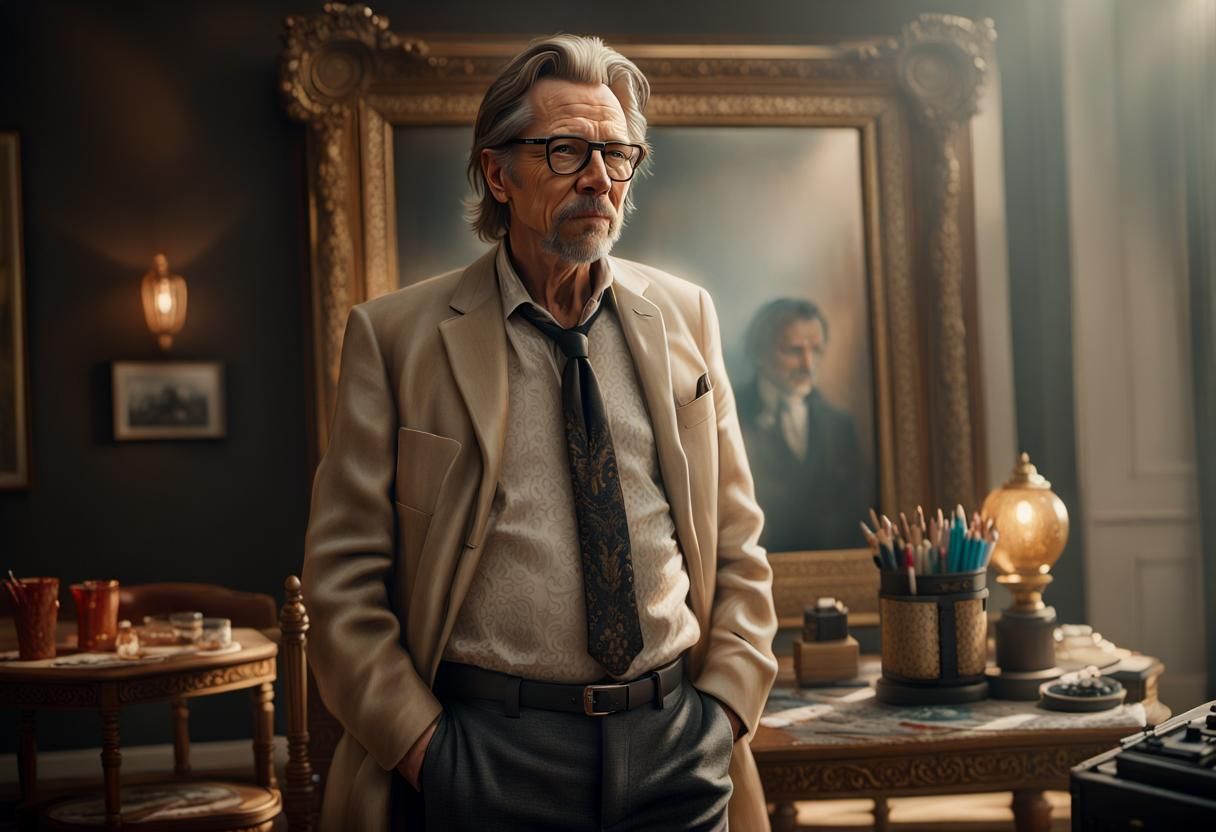 Jackson Lamb - AI Generated Artwork - NightCafe Creator