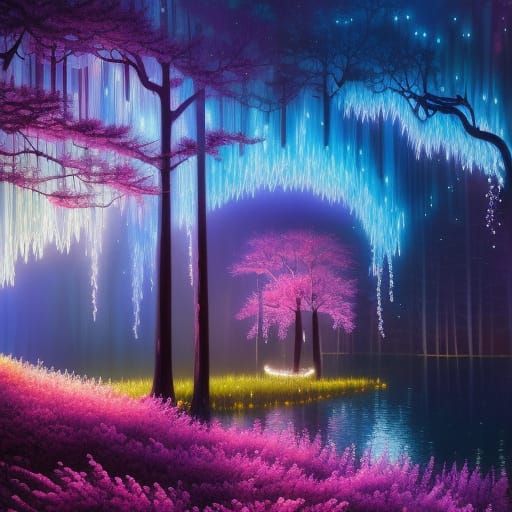 magical forest - AI Generated Artwork - NightCafe Creator
