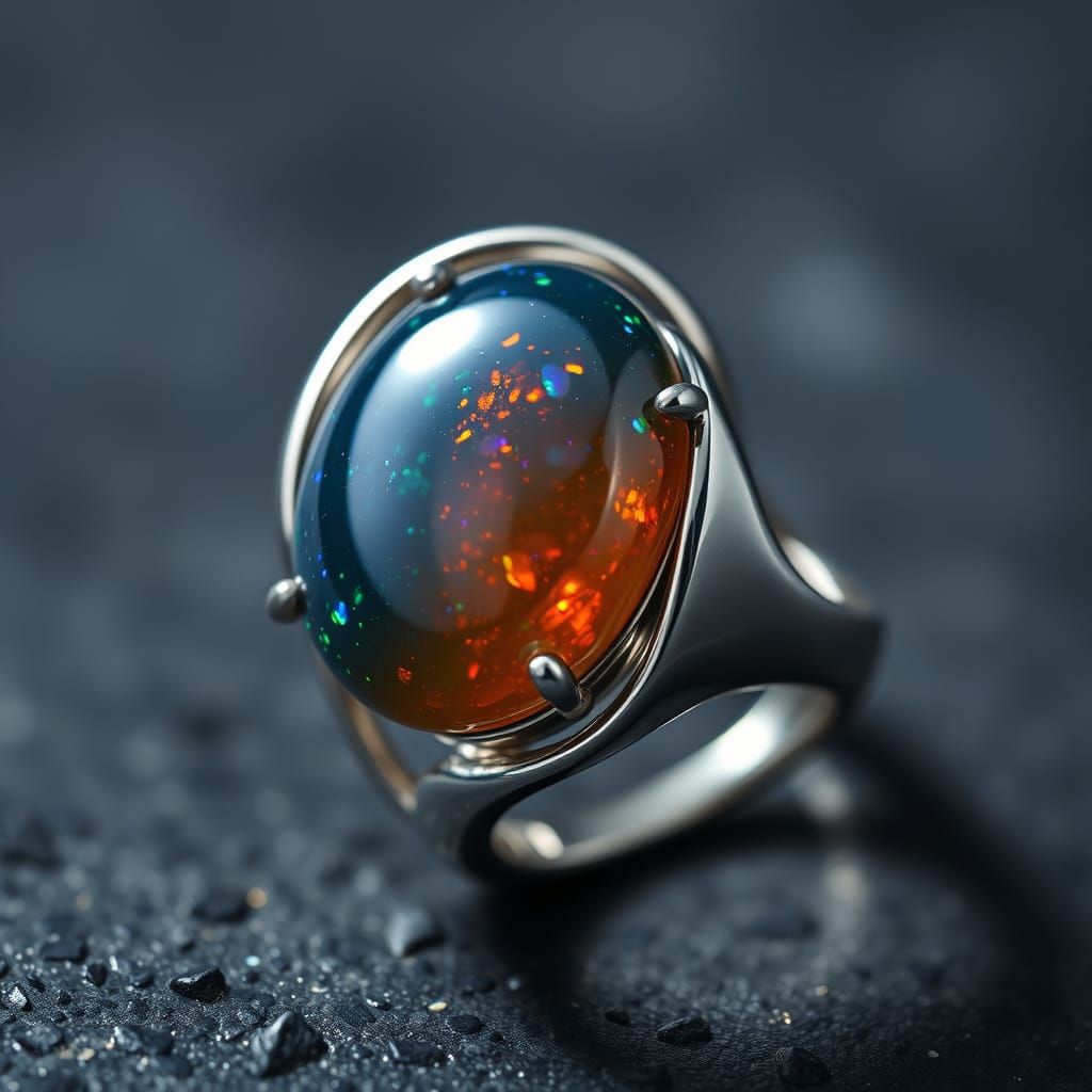 🔥 Cosmic Ember: A Universe in Stone 🌌