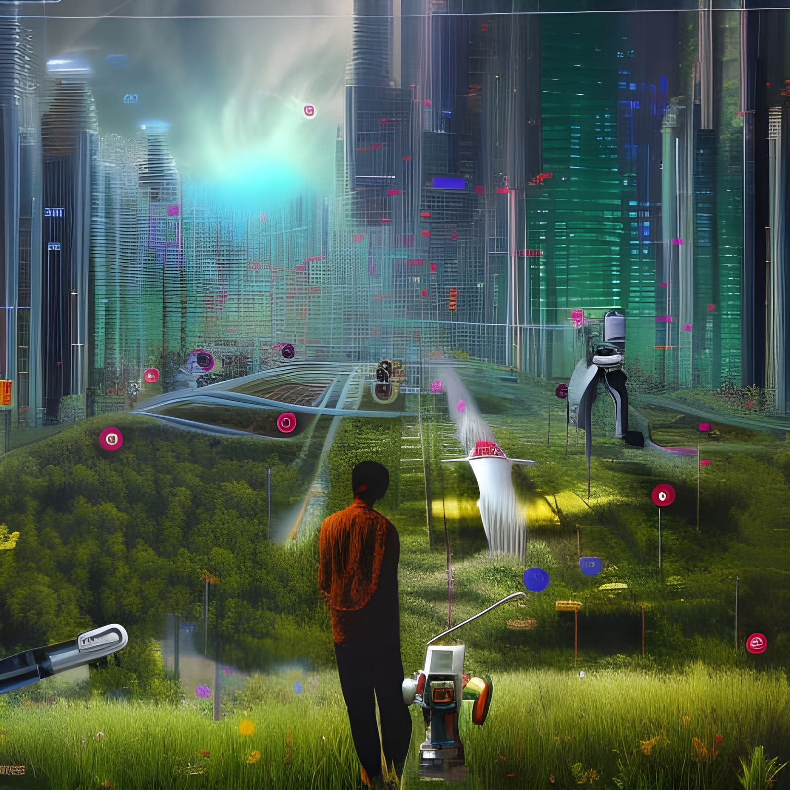 All Watched over by Machines of Loving Grace. When Robots go to heaven ...