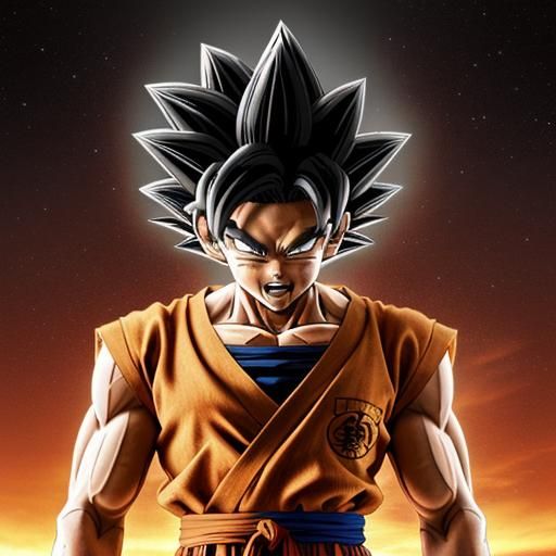 Real Goku - AI Generated Artwork - NightCafe Creator