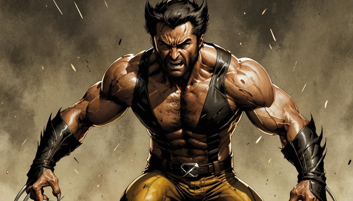 Wolverine - AI Generated Artwork - NightCafe Creator