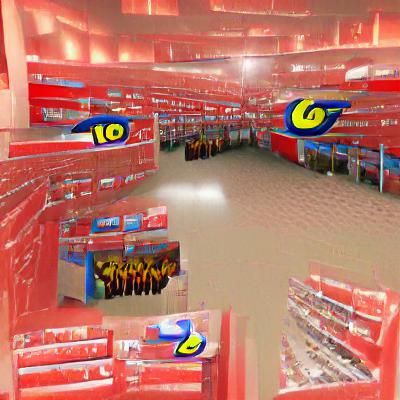 Infinite store isle - AI Generated Artwork - NightCafe Creator