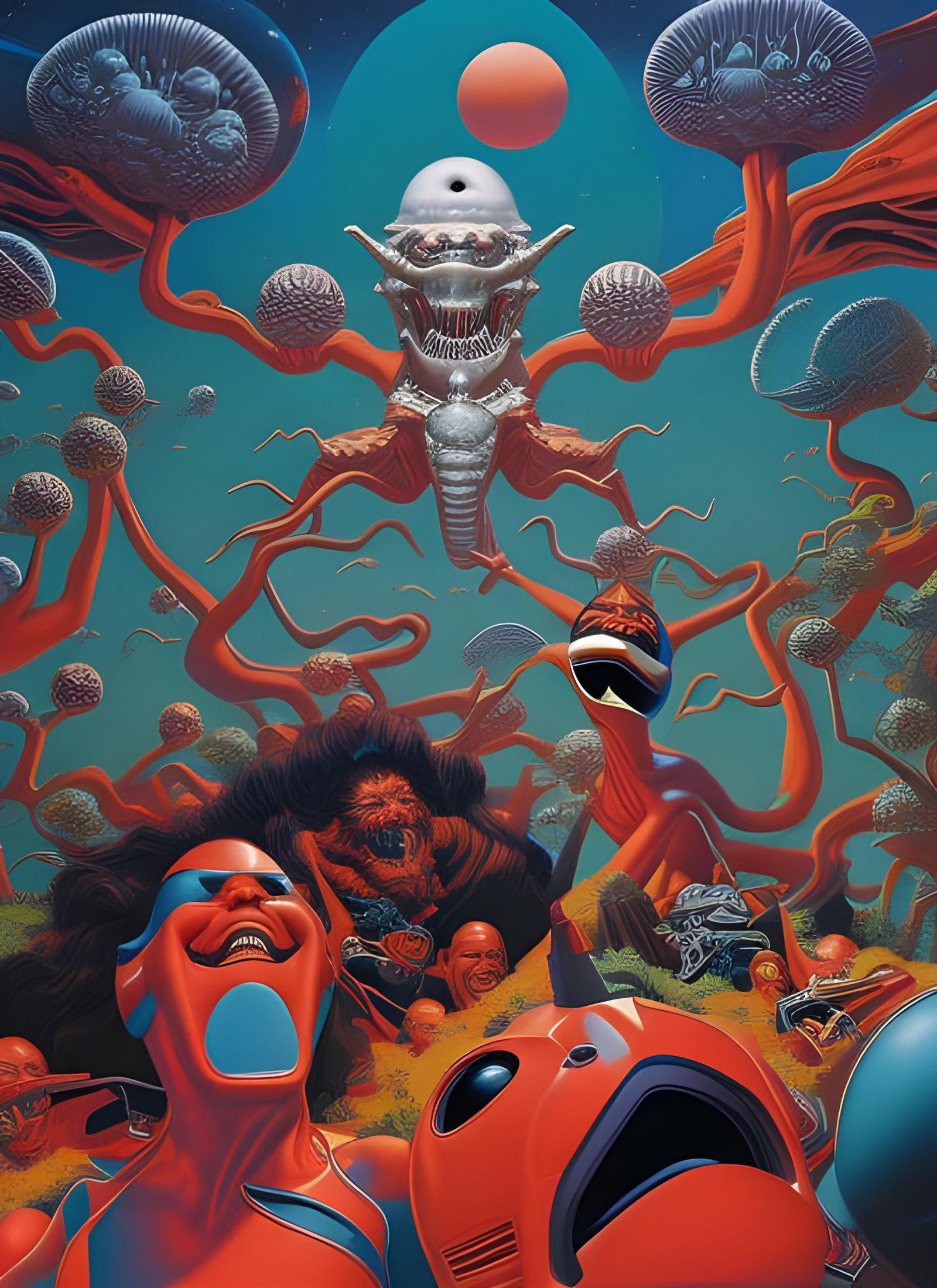 Clearly bizarre - AI Generated Artwork - NightCafe Creator