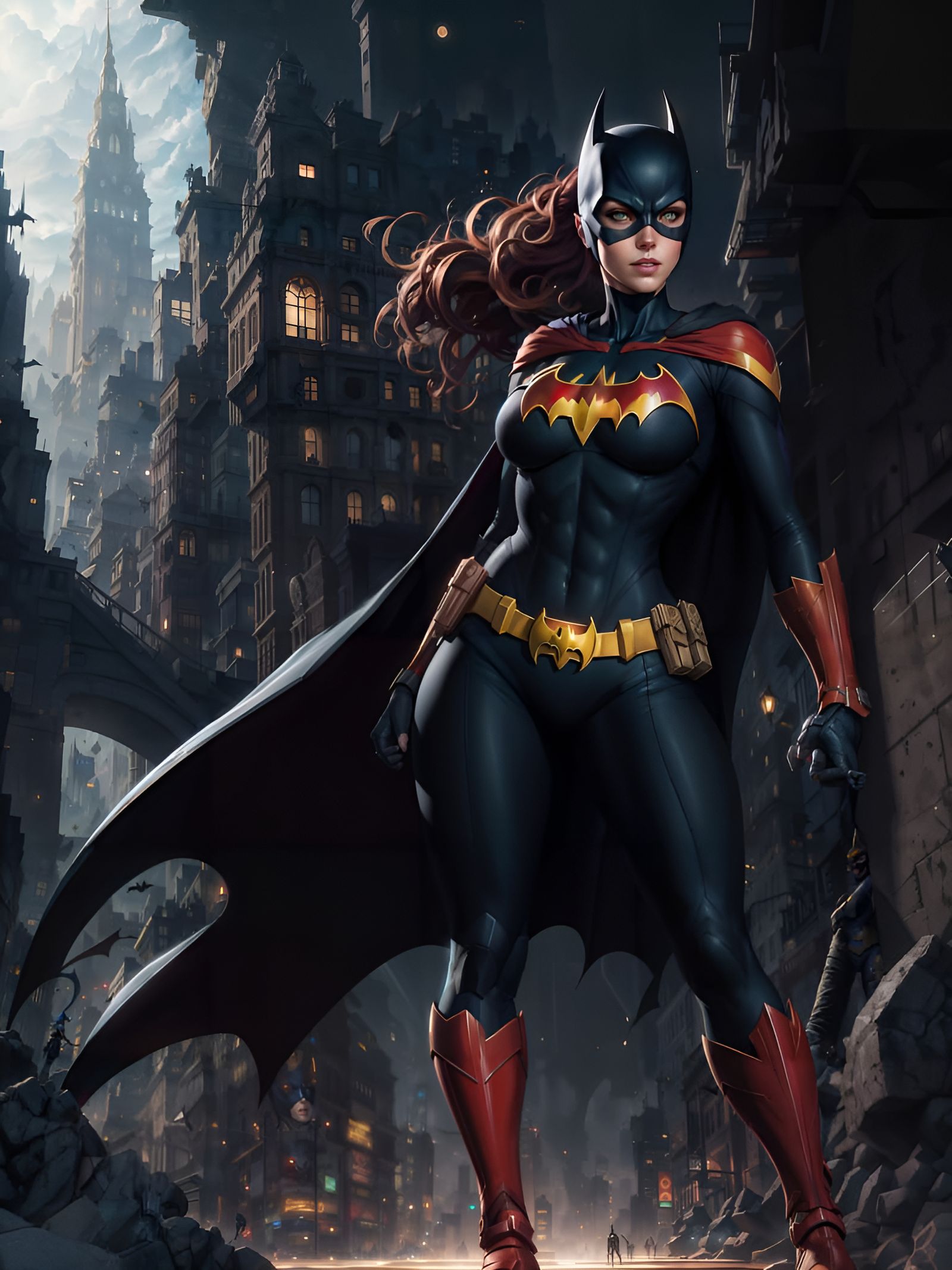 Batgirl - AI Generated Artwork - NightCafe Creator