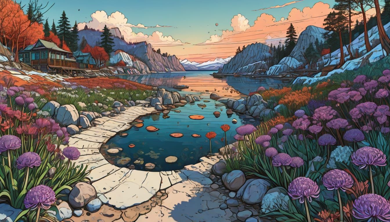 Scenery - AI Generated Artwork - NightCafe Creator