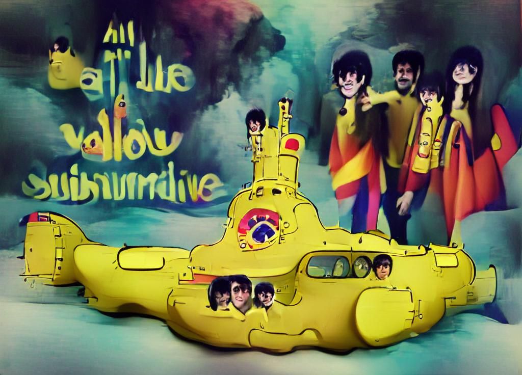 We all live in a yellow submarine - AI Generated Artwork - NightCafe ...