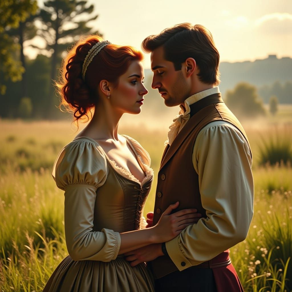 Fiona MacLaren and Tommy Albright in Brigadoon, set in the mystical ...