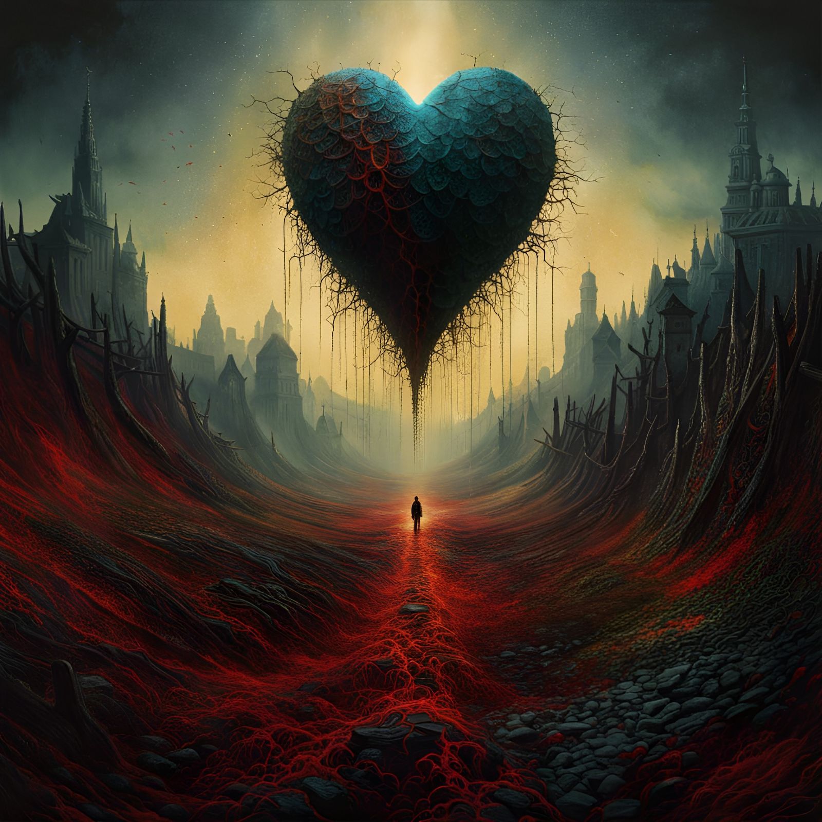 Take heed of what you let into your heart. - AI Generated Artwork ...