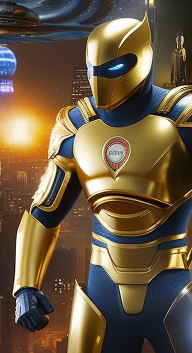 Golden Defender - AI Generated Artwork - NightCafe Creator