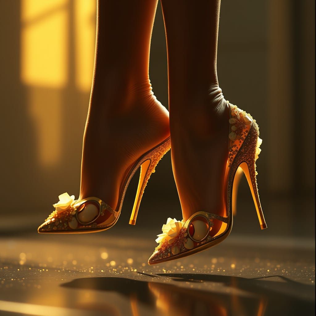 high heels made from eggshells - Elegant Eggshell Stilettos ...