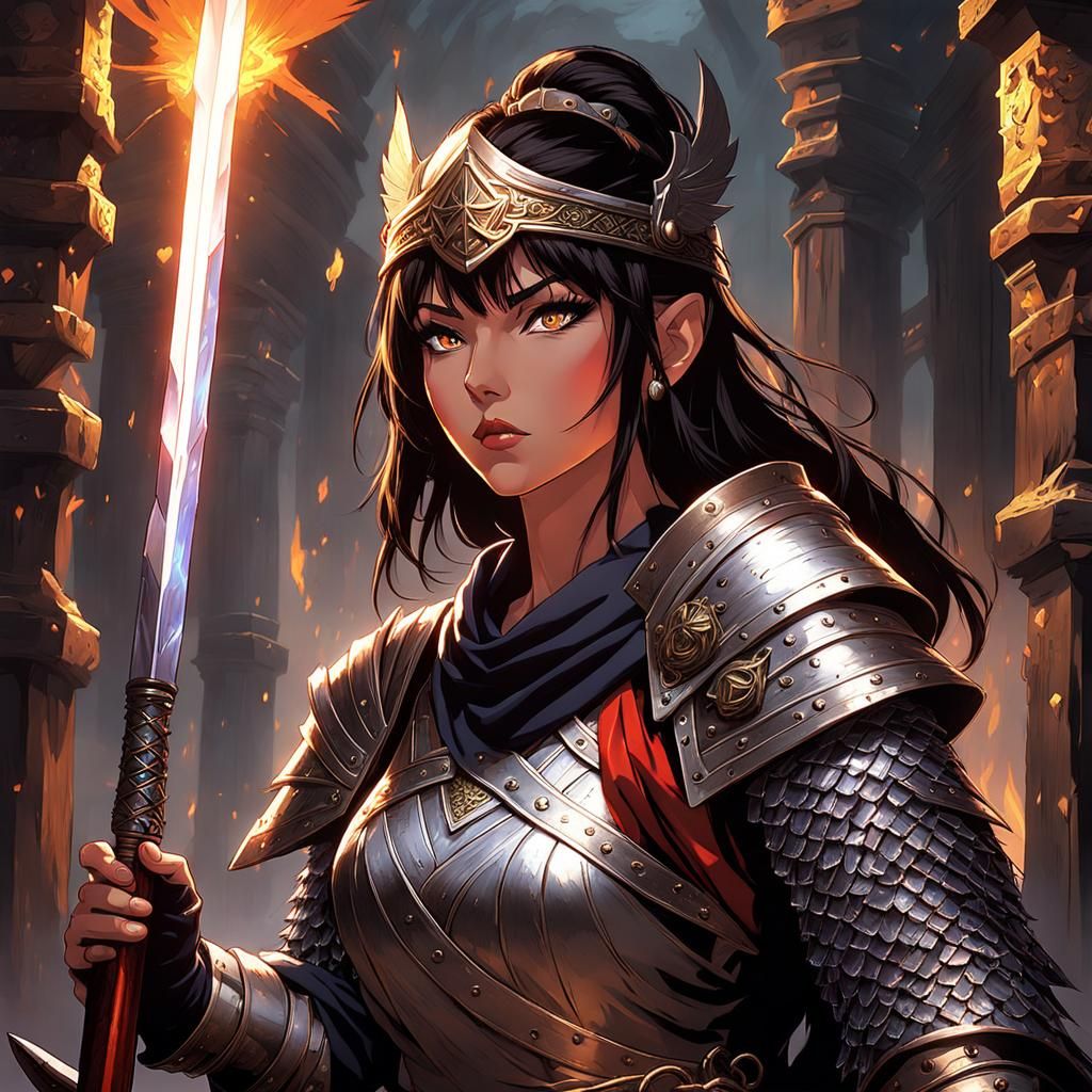 Human Warrior - AI Generated Artwork - NightCafe Creator