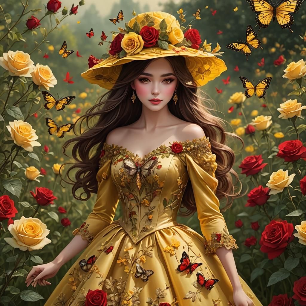 Rose - AI Generated Artwork - NightCafe Creator