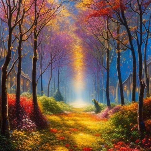 "Autumn prince, autumn outdoor fall festival:: falling petals n leaves ...