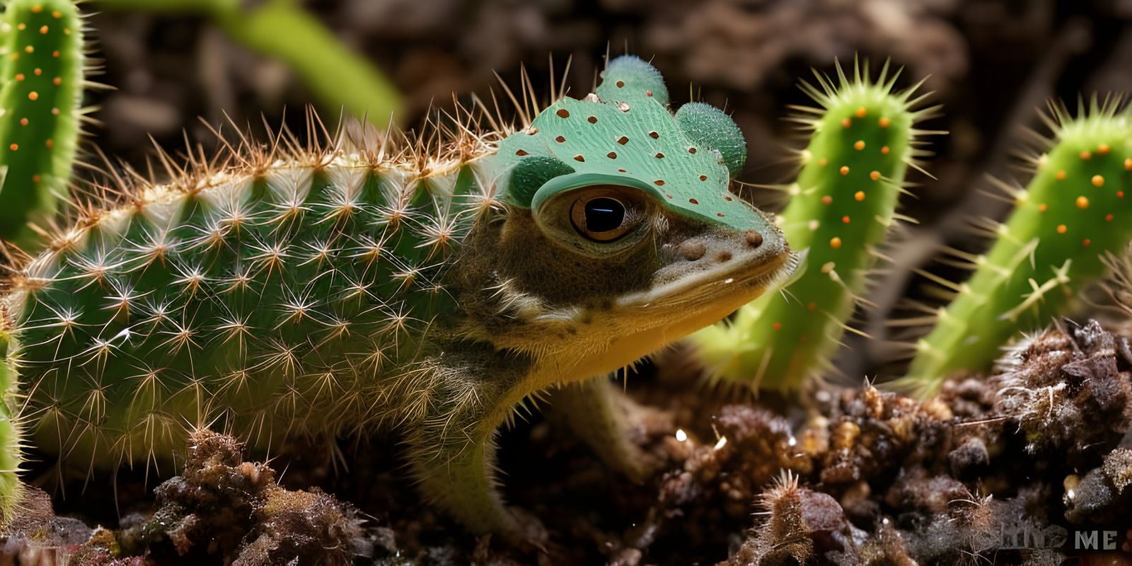 cactus toad hybrid - AI Generated Artwork - NightCafe Creator