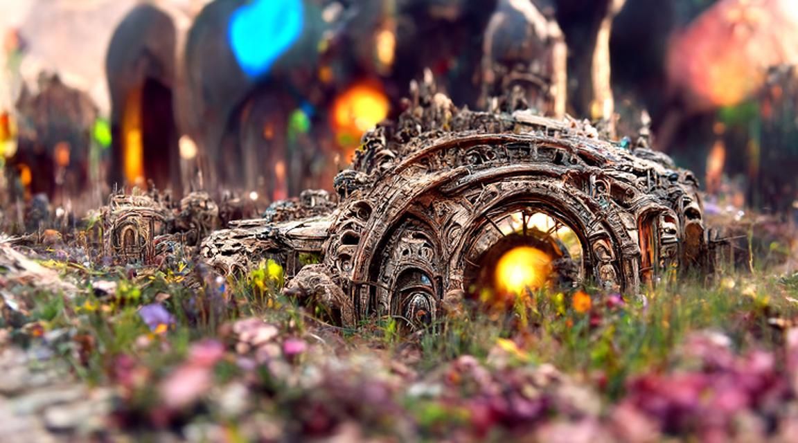 Ancient Portals - AI Generated Artwork - NightCafe Creator